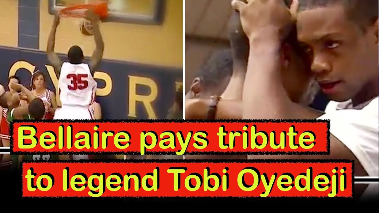 Bellaire TOBI OYEDEJI Tribute (KTBU-TV HIgh School Sports Live! story ...