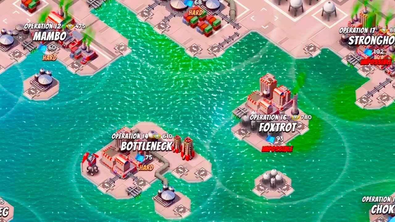 I randomly started 1 of the 24 Boom Beach operations... - YouTube