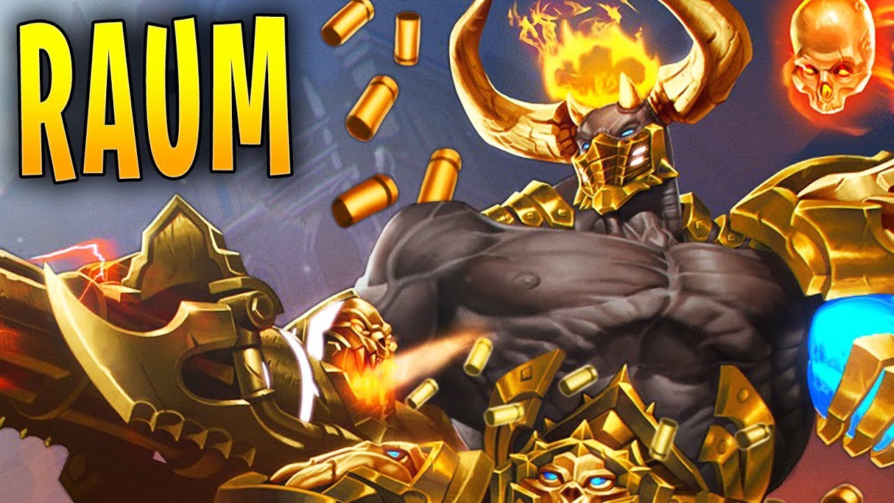 RAUM UNKILLABLE BUILD! | Paladins PTS Gameplay - YouTube
