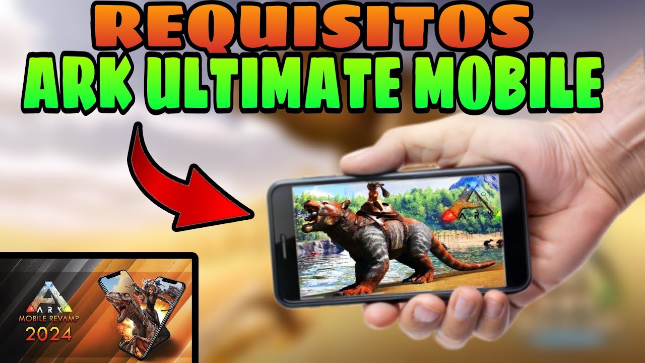 🔴 CELULARES QUE CORRERAN EL NUEVO ARK MOBILE🦖😯|REQUISITOS OFICIALES ...