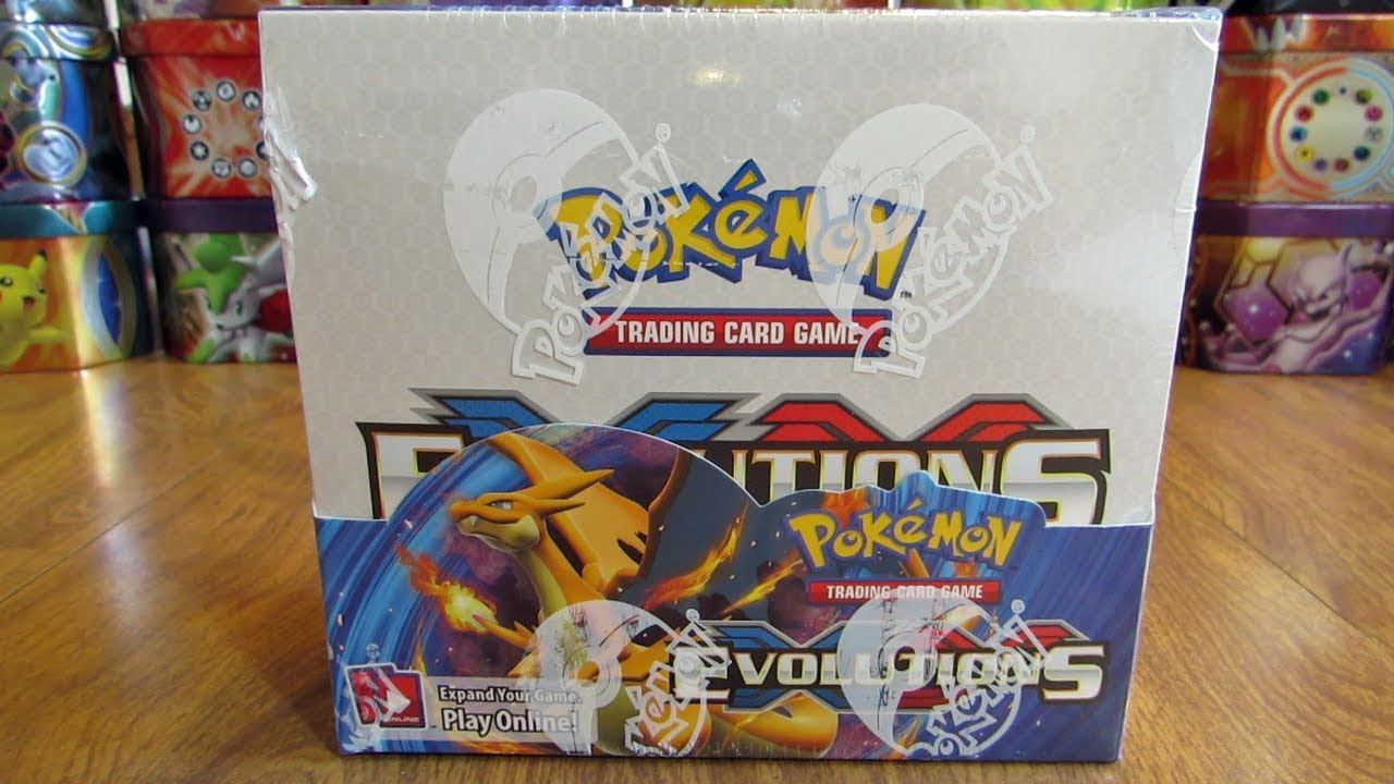 Evolutions Pokemon Booster Box Opening Pt. 1 - YouTube