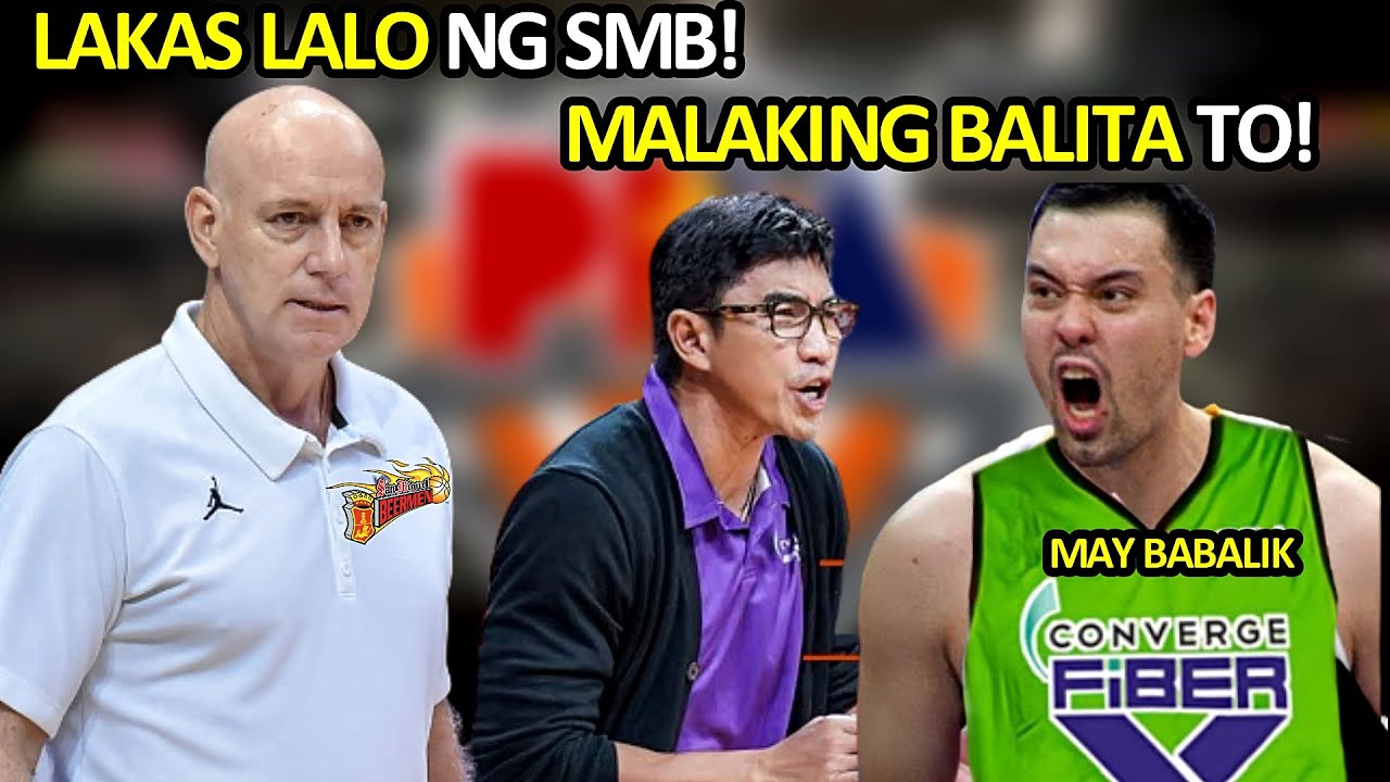 PBA UPDATES I SMB SA WAKAS BAGONG COACH!? I CONVERGE HUGOT BIGMAN ...