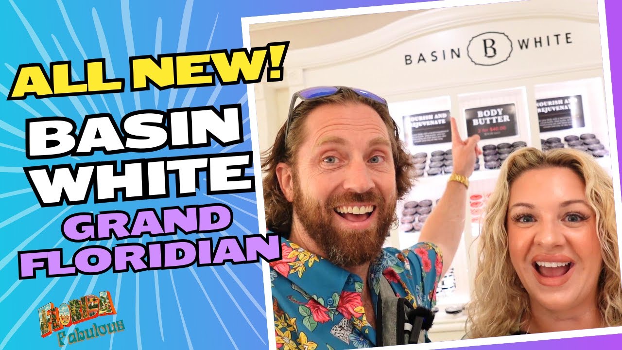 Newly Remodeled! Basin White Grand Floridian vs. Basin Disney Springs ...