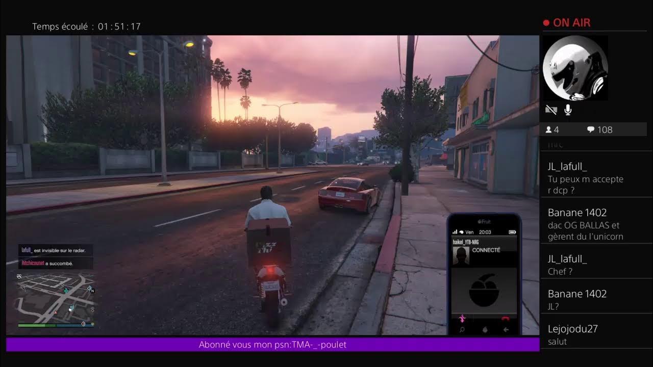 [LIVE] GTA 5 RP PS4/PS5 session sans discord - YouTube