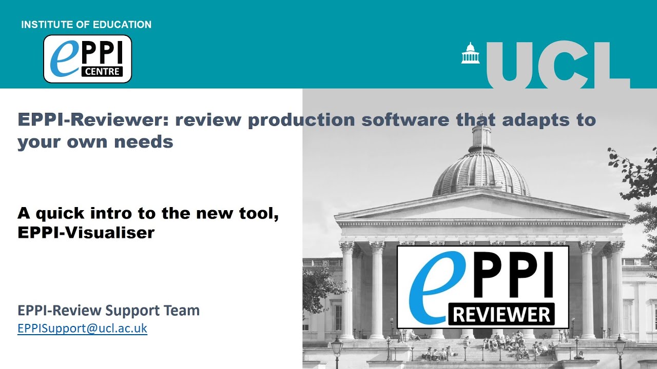 An informal introduction to the new EPPI-Reviewer web database tool ...