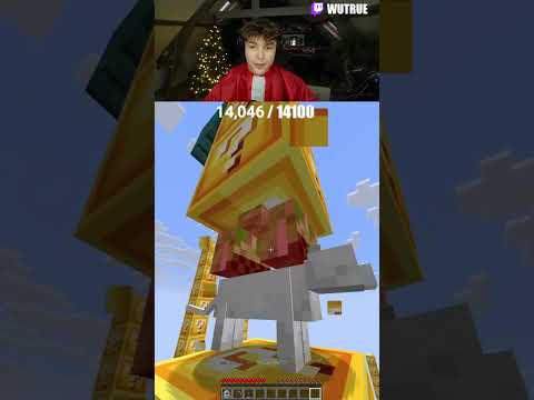 Minecraft Unlucky Pillars as Santa on JAVA!