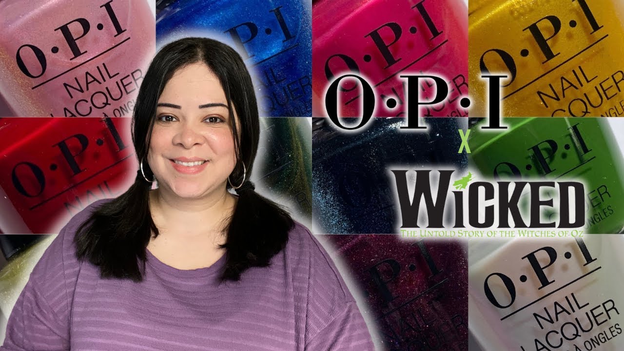 OPI x Wicked Holiday 2024 Collection - Janixa - Nail Lacquer Therapy ...