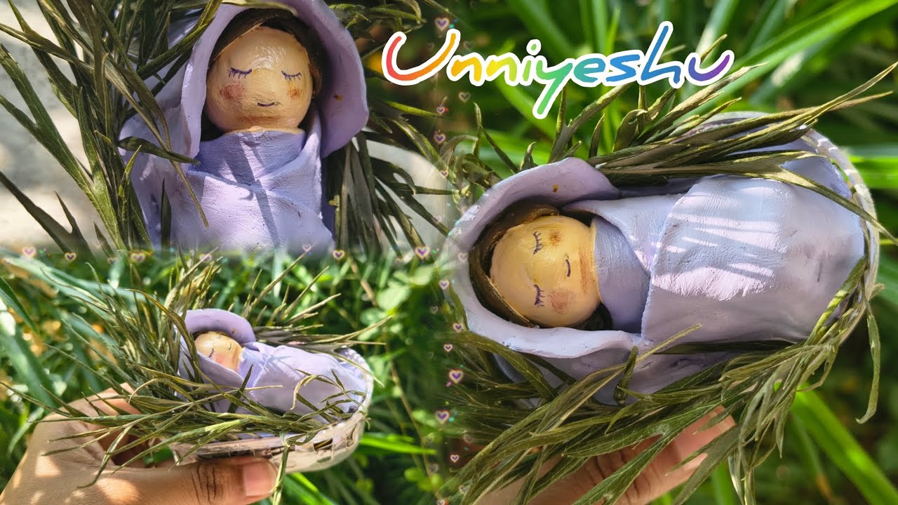Unniyeshu Clay Craft | Christmas Special DIY - YouTube