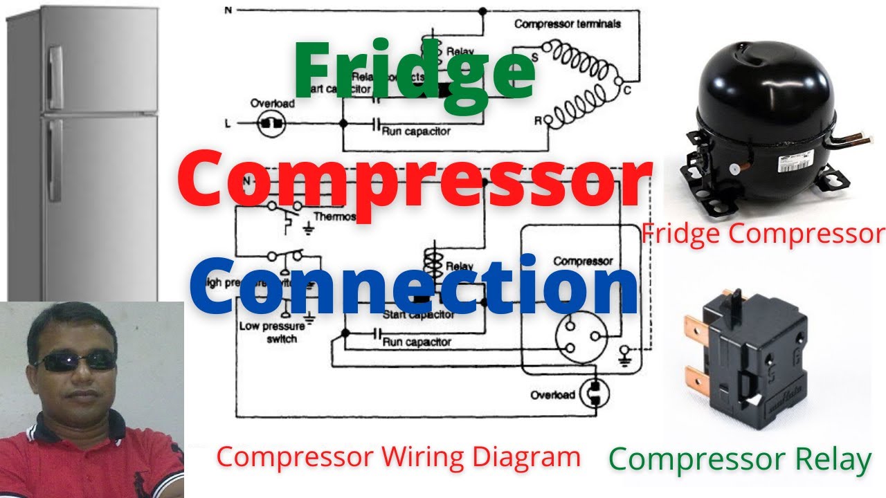 Fridge Compressor Connection/EEE Plex and Lab - YouTube