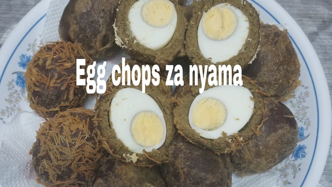 Katlesi za nyama na mayai/Meat Egg chops - YouTube