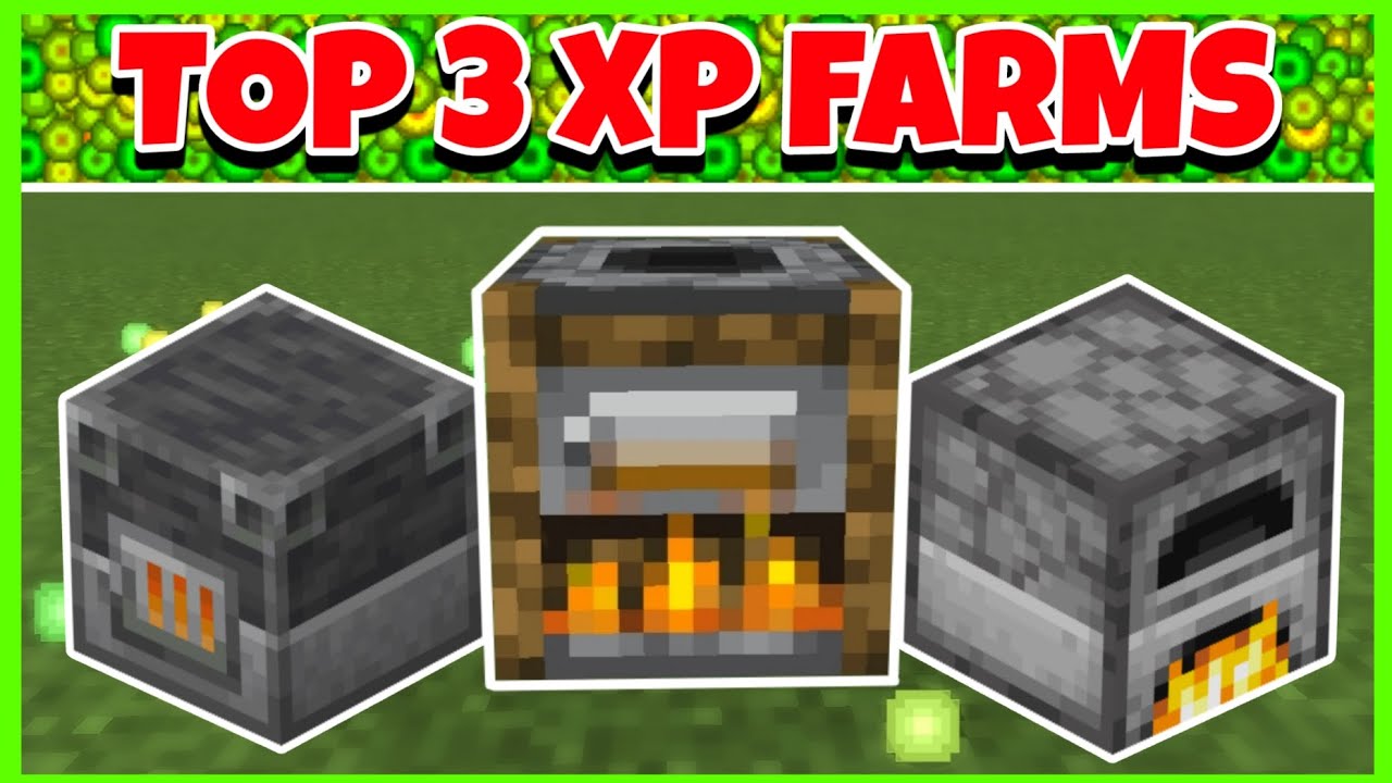 TOP 3 Starter Xp Farms for Minecraft - 1.20 Bedrock Edition || Simple ...