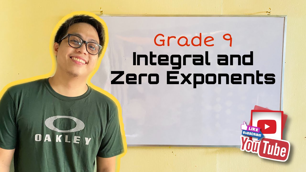 Grade 9: Integral and Zero Exponents - YouTube