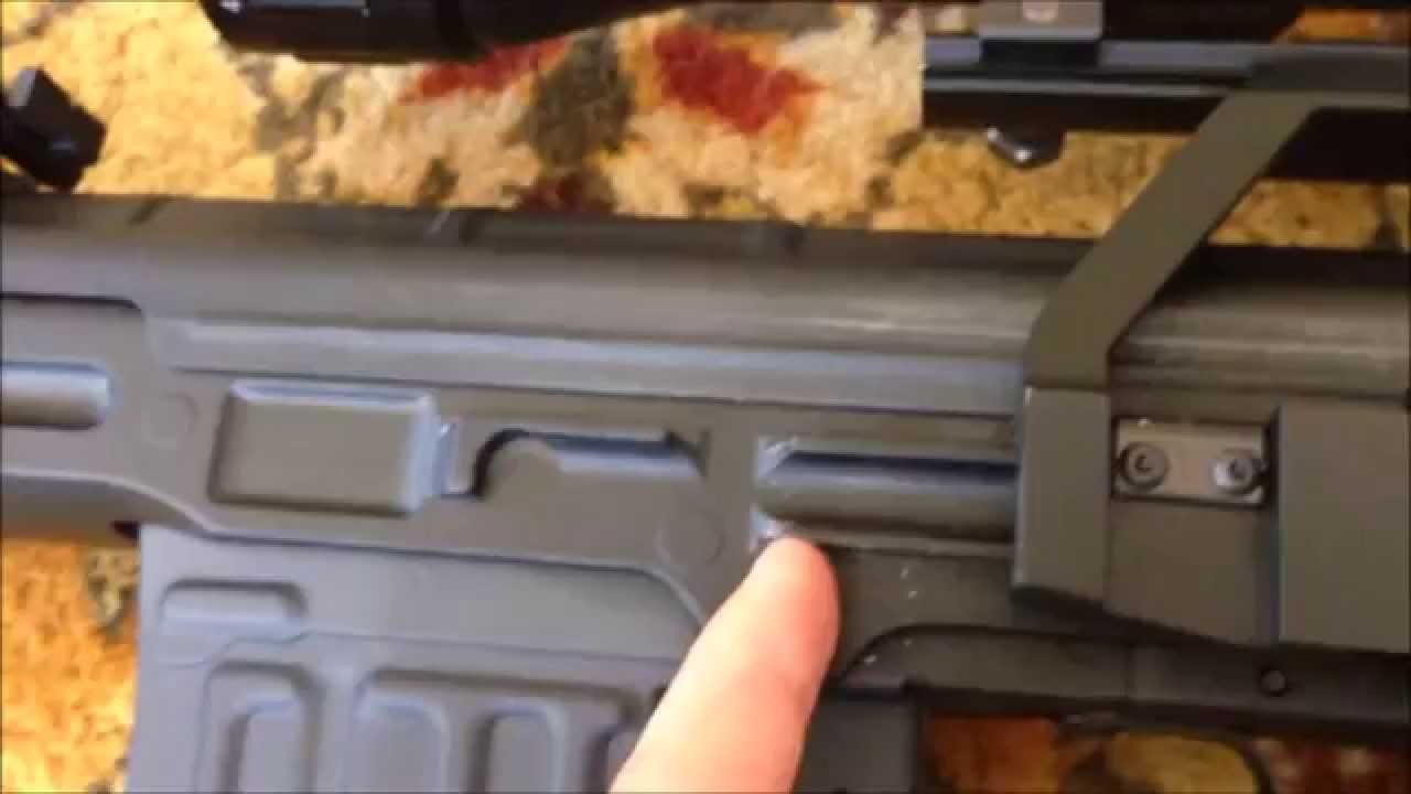 AK / SVD Side Rail Scope Mount Installation - YouTube