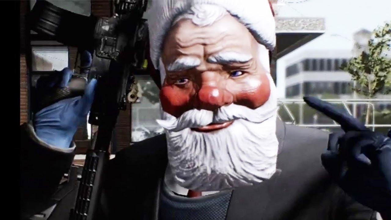 PAYDAY 2 Series - Payday 2: Christmas New Map (Go Bank) - YouTube