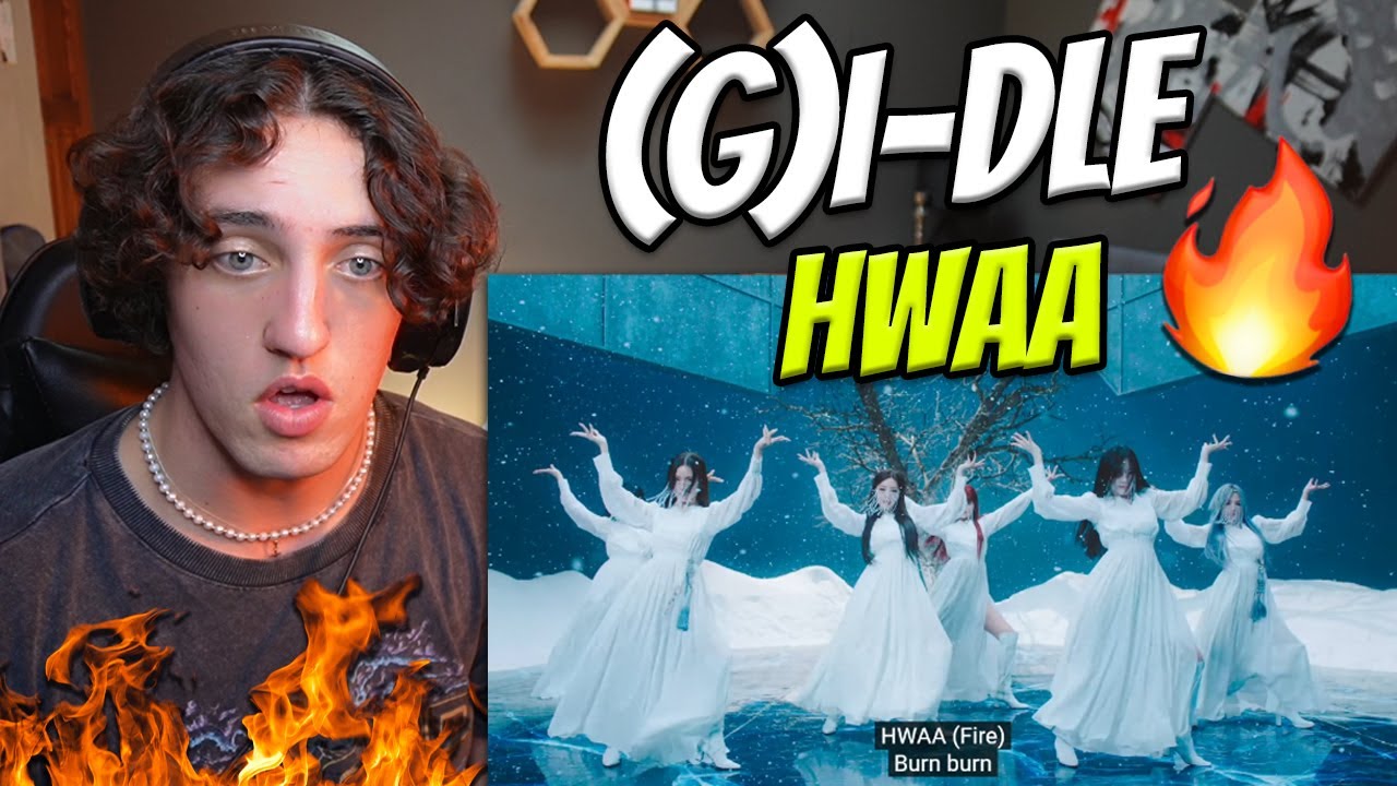 (G)I-DLE 'HWAA''(화(火花) OFFICIAL MUSIC VIDEO - REACTION !!! - YouTube