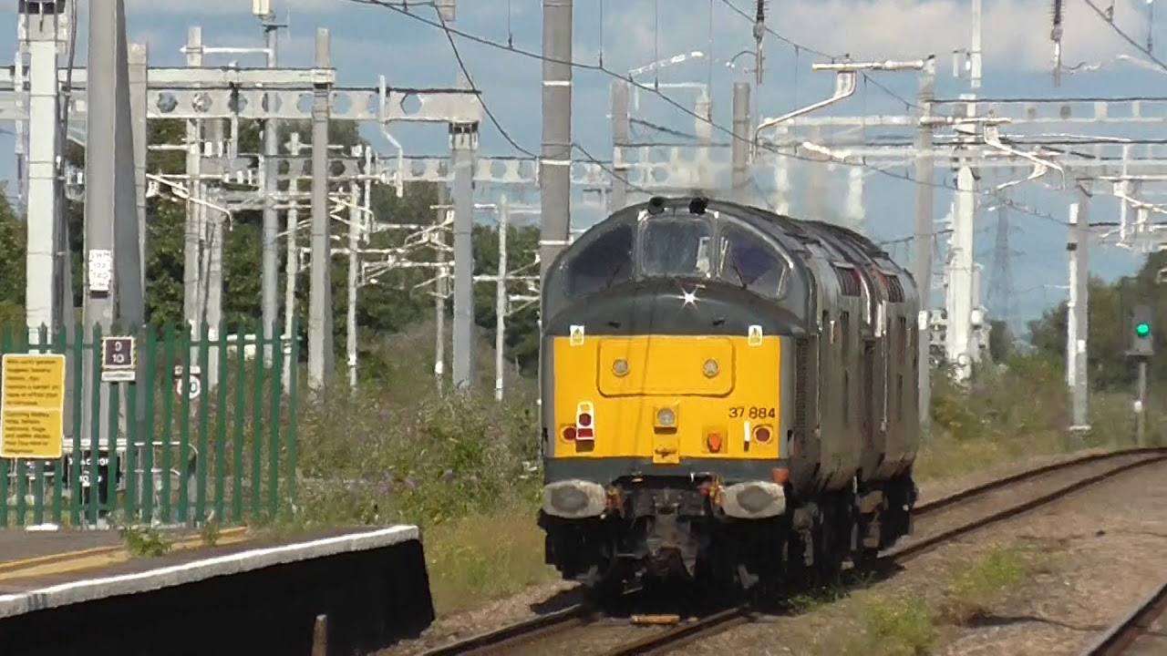 ROG Class 37's no's: 37800-37884 @ STJ {0M60} 11/07/2020. - YouTube