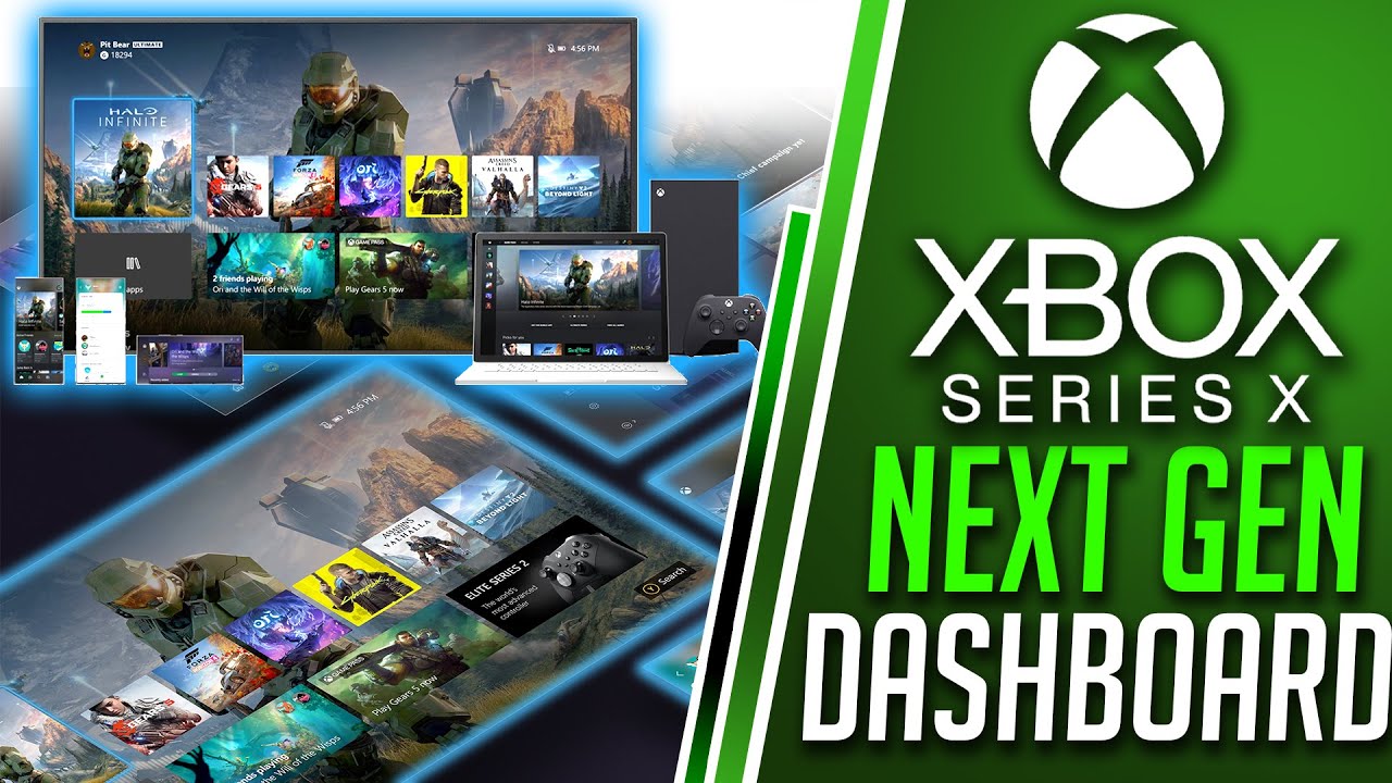 Xbox REVEALS Next Gen Xbox Series X Dashboard & UI Experience | Xbox ...
