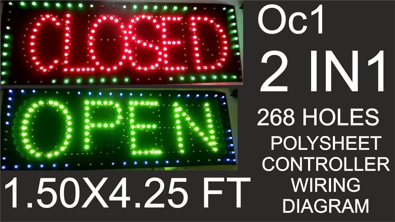 Open Close Led Board 2 in 1 #pixel #ledpixel #ws2811 led #teztech pixel ...