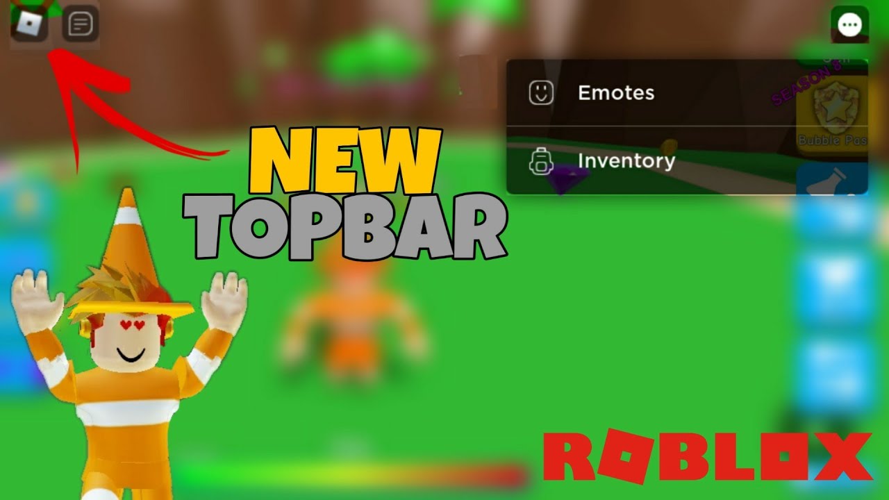 New Roblox Topbar Youtube