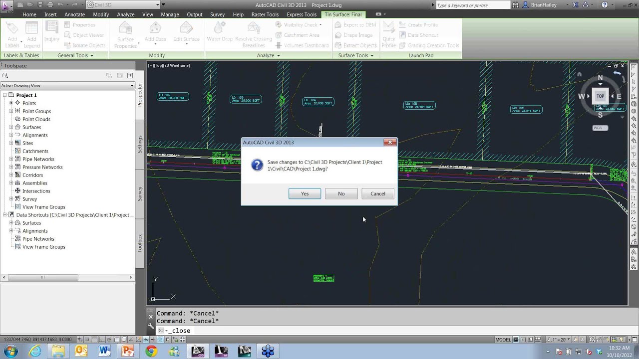 CAD-1 Presents - Project Management in Civil 3D - YouTube