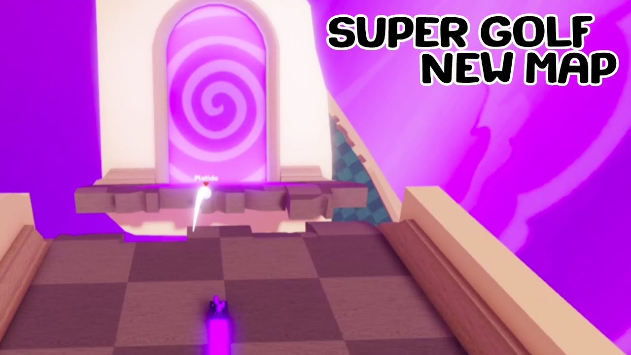 Playing the New Super Golf Map - YouTube