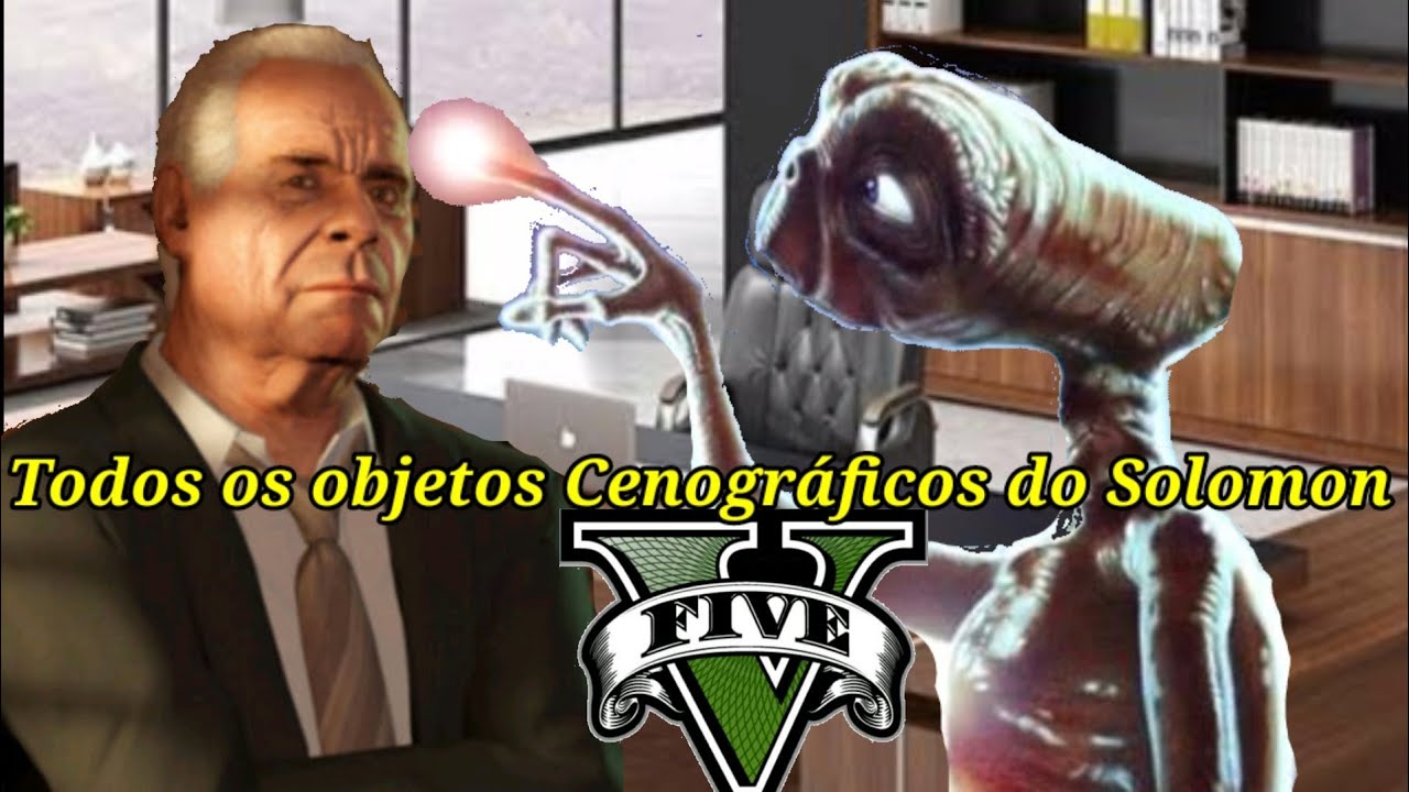 Como conseguir Todos os Objetos Cenográficos do Solomon // Gta 5 online ...