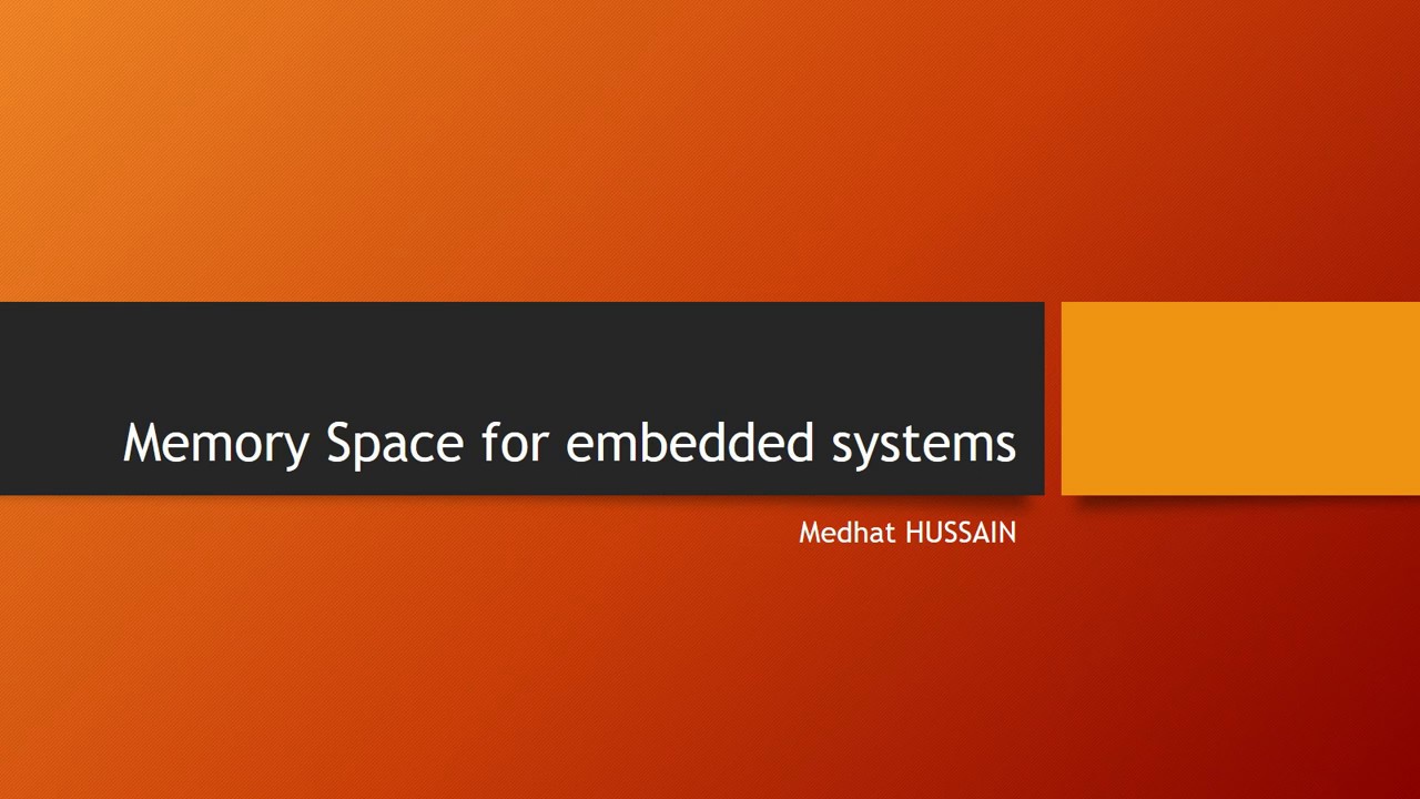 Memory Space For Embedded Systems YouTube memory-space-for-embedded-systems-youtube