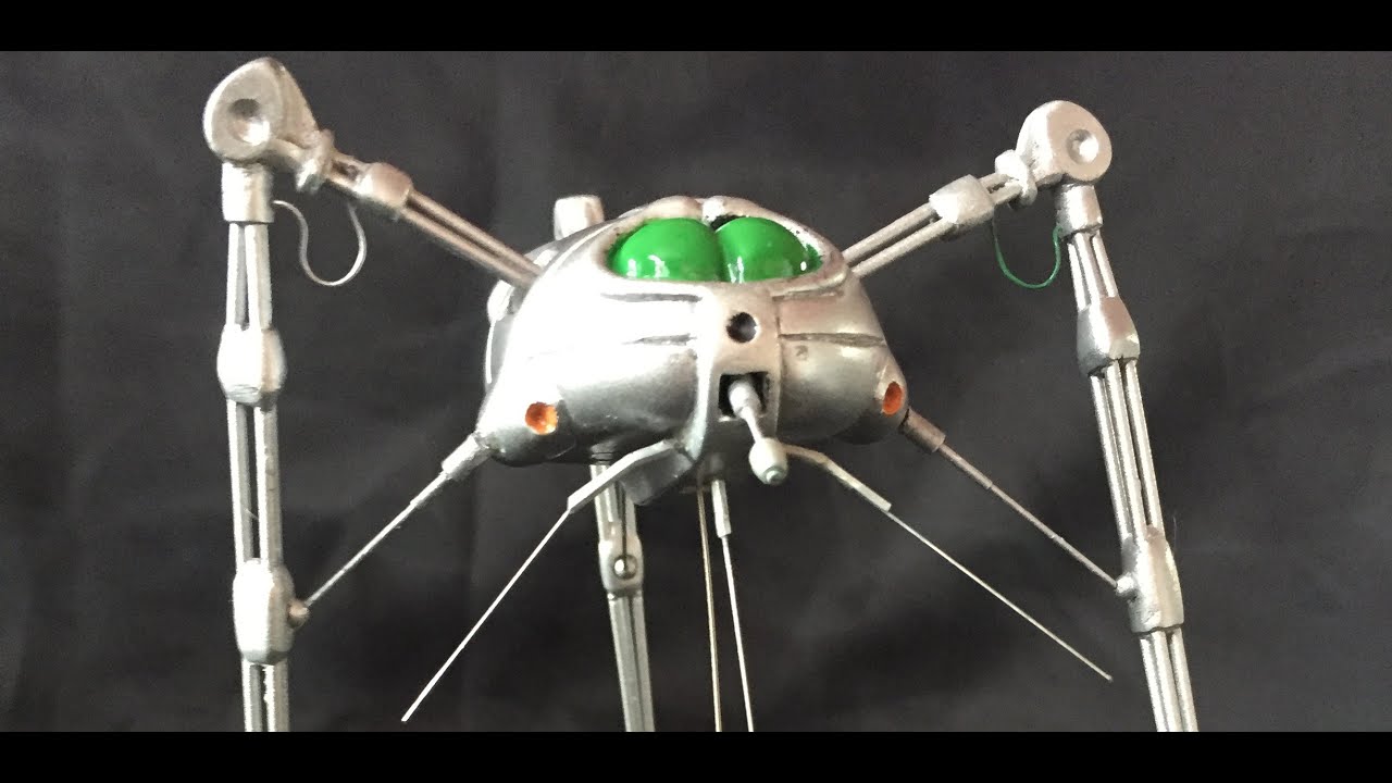Making Martian Fighting Machines from The War of the Worlds - YouTube