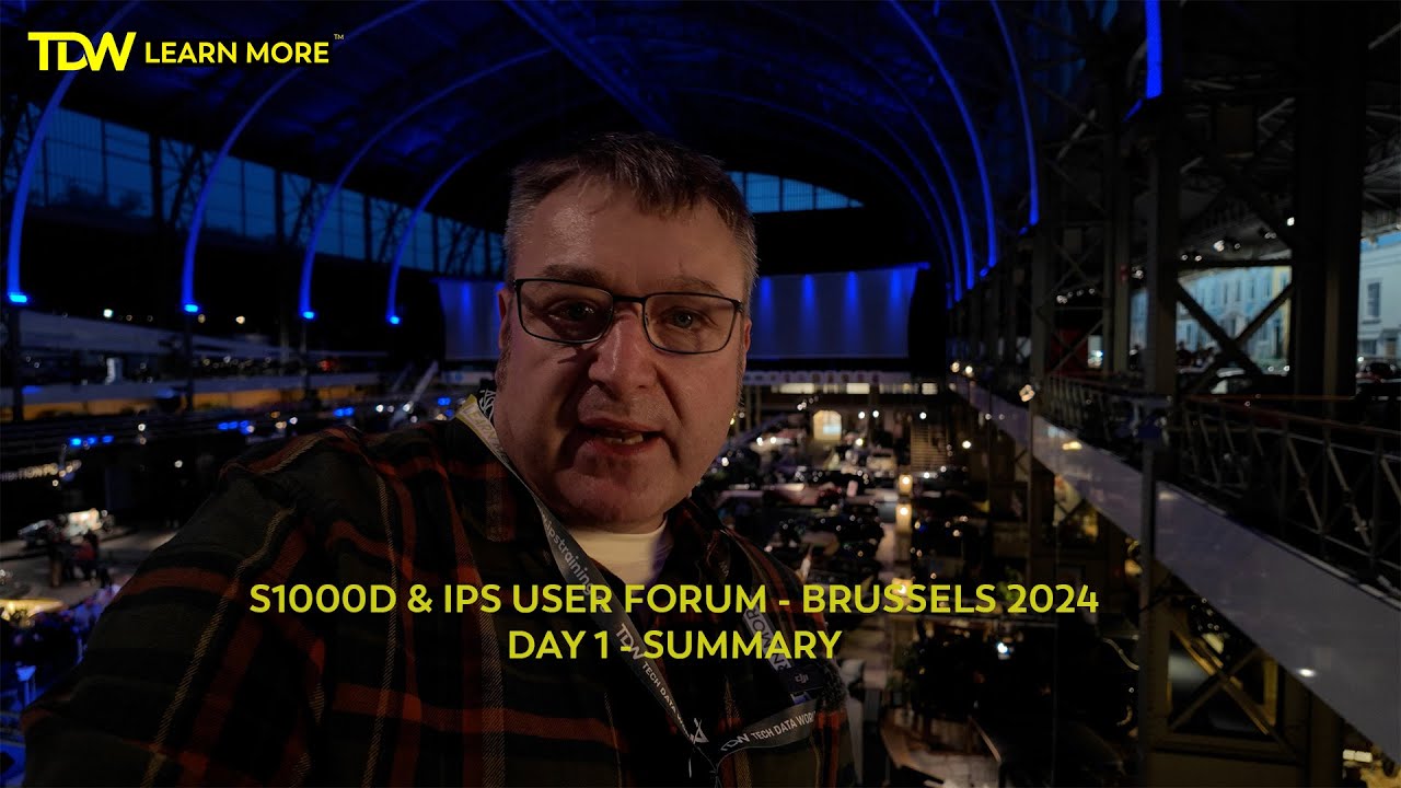 S1000D IPS User Forum 2024 Day 1 Summary - YouTube