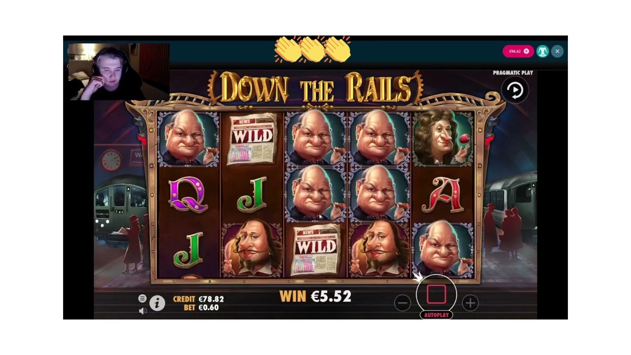 GETTING GREAT HIT ON "NEW" SLOT! (Down the Rails) - YouTube