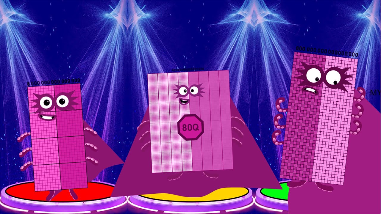 Official Numberblocks Band Alternative Cover (1 Quadrillion to 1 ...