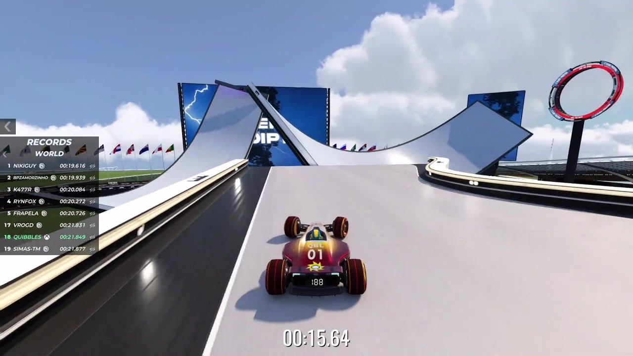 Trackmania Royal World Record Shortcut: Erdanziehung x 2 - YouTube
