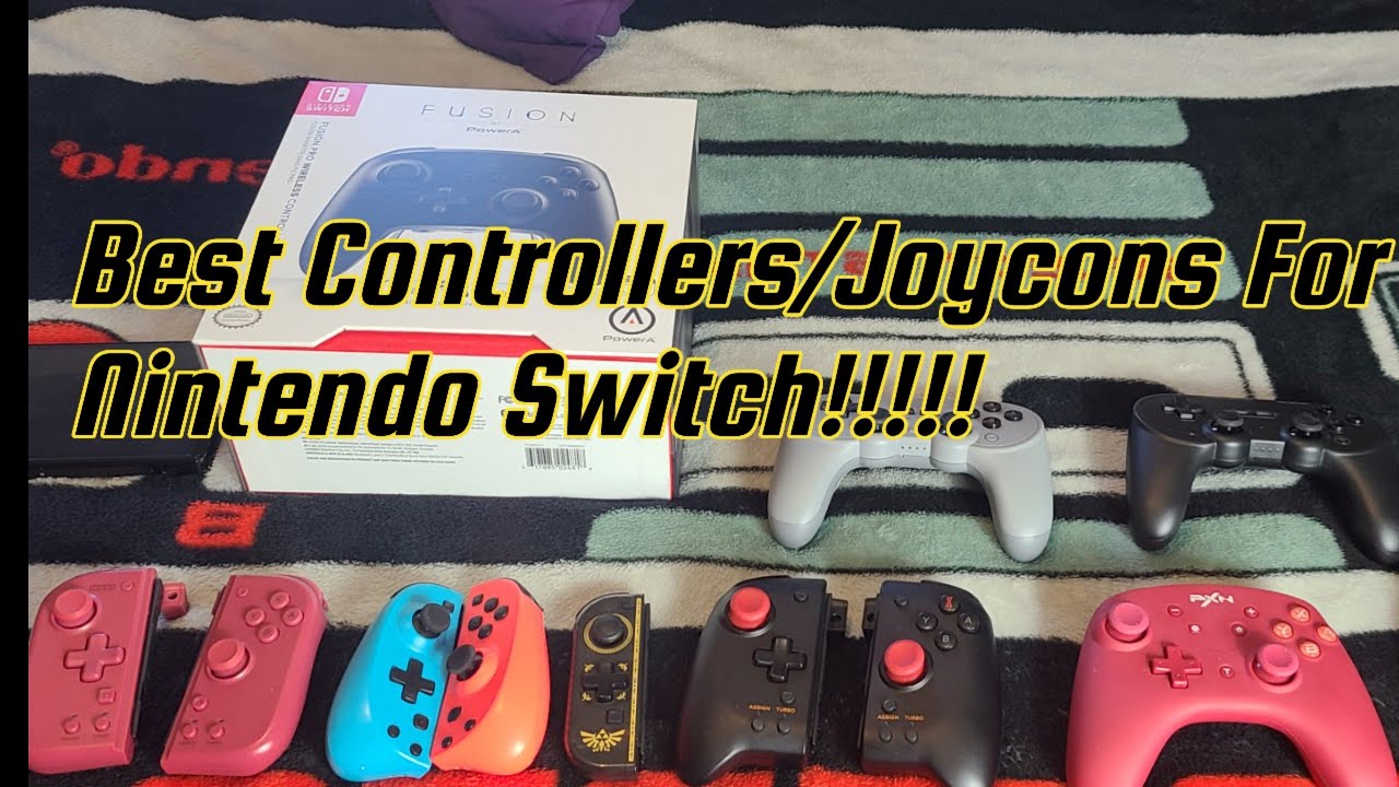 The Best Controllers & JoyCons For Nintendo Switch - YouTube