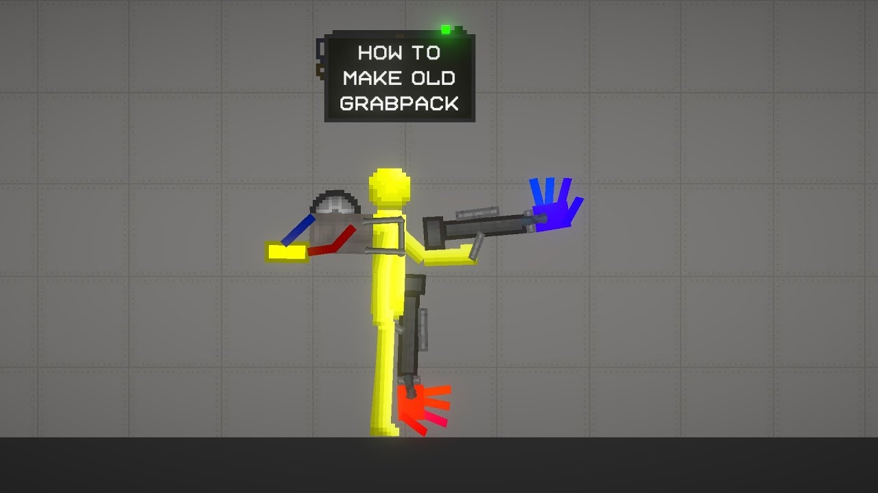 How to make old grabpack tutorial - YouTube