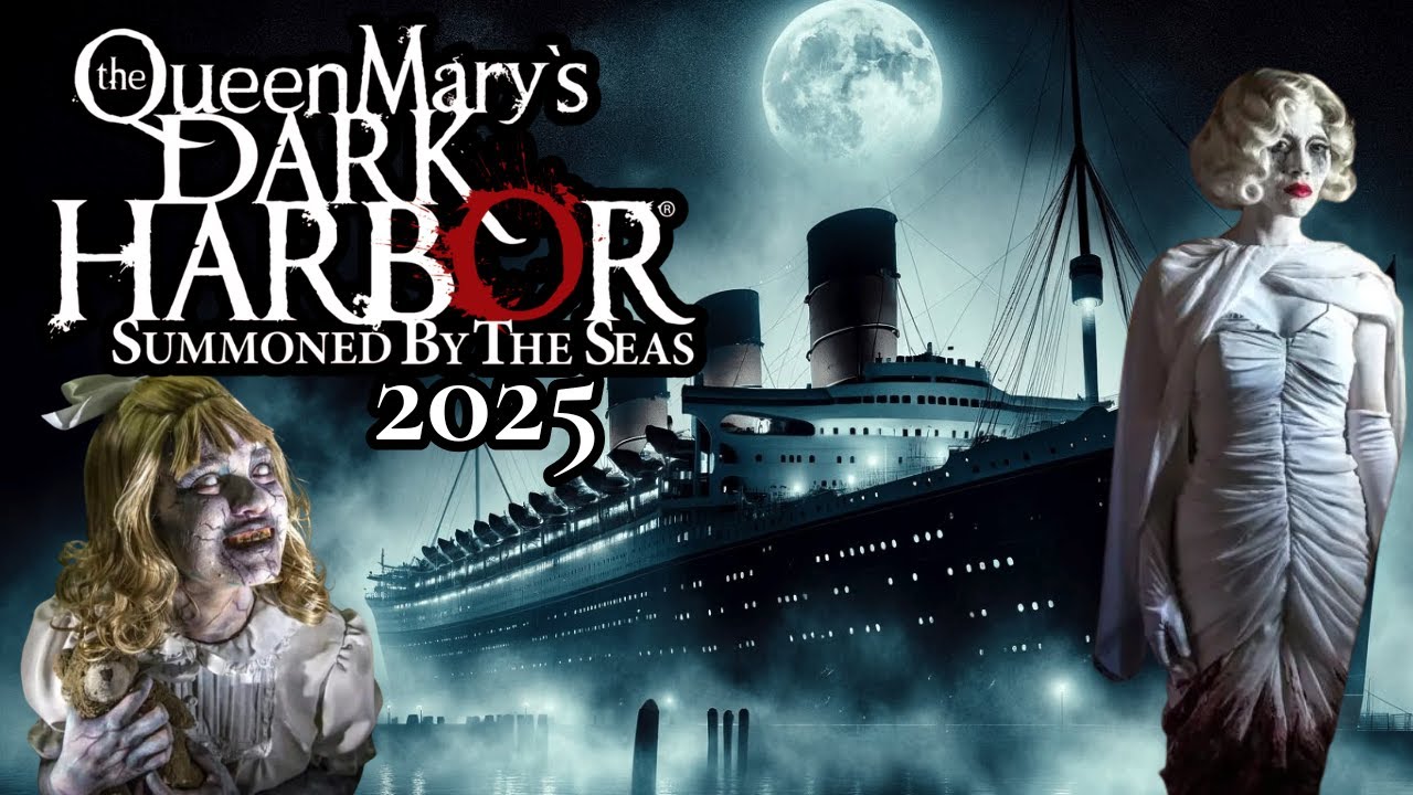 The Queen Mary Dark Harbor 2025 - YouTube