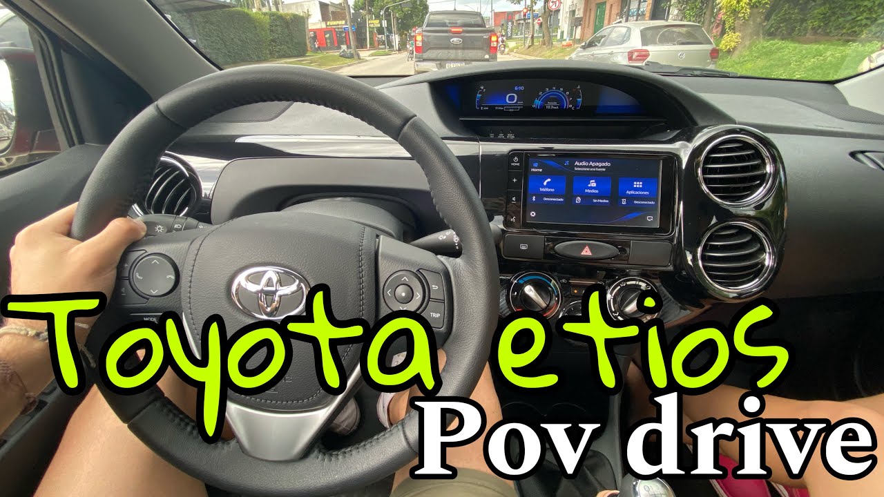 TOYOTA ETIOS XLS 2023- PRUEBA DE MANEJO - YouTube