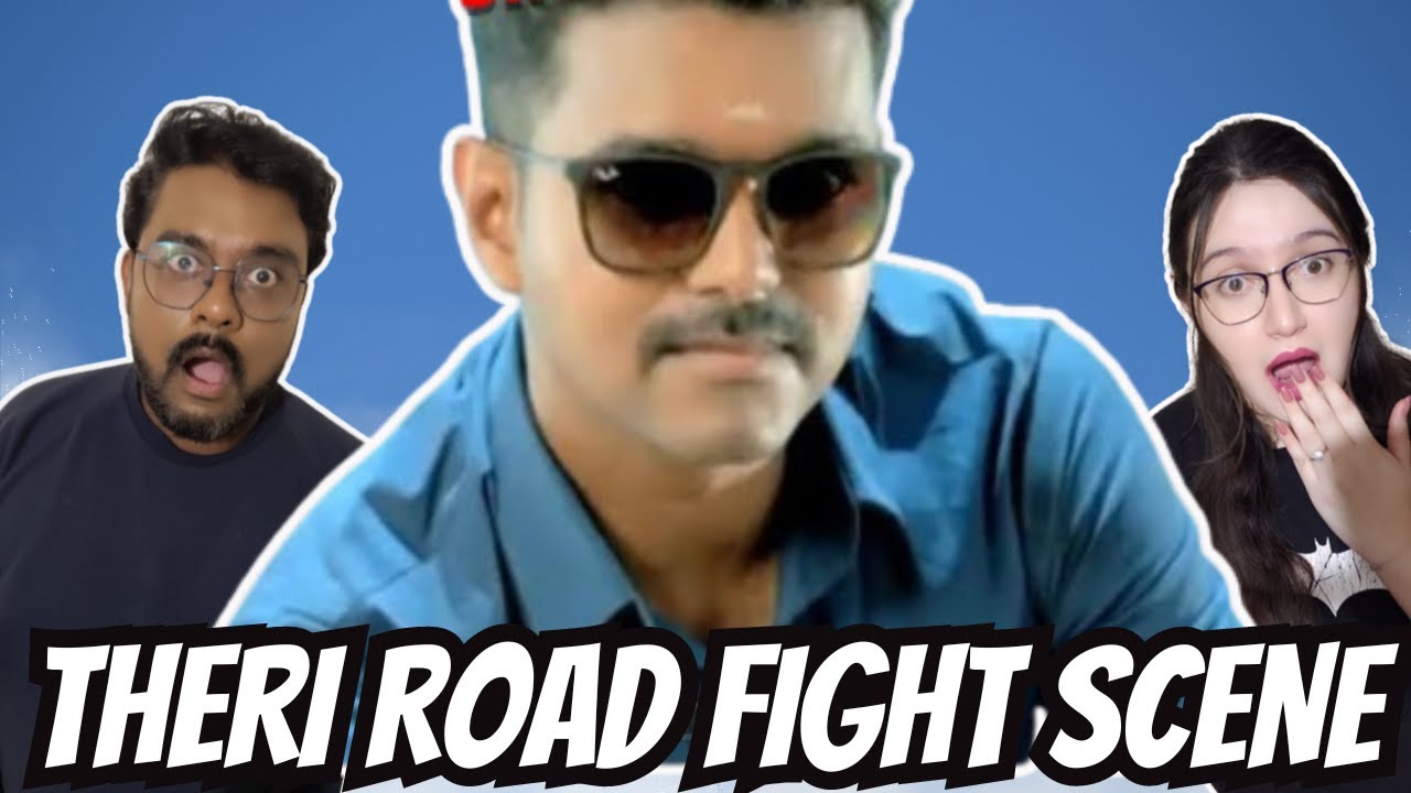 Theri Road Fight Scene REACTION - Power of Thalapathy Unleashed - YouTube