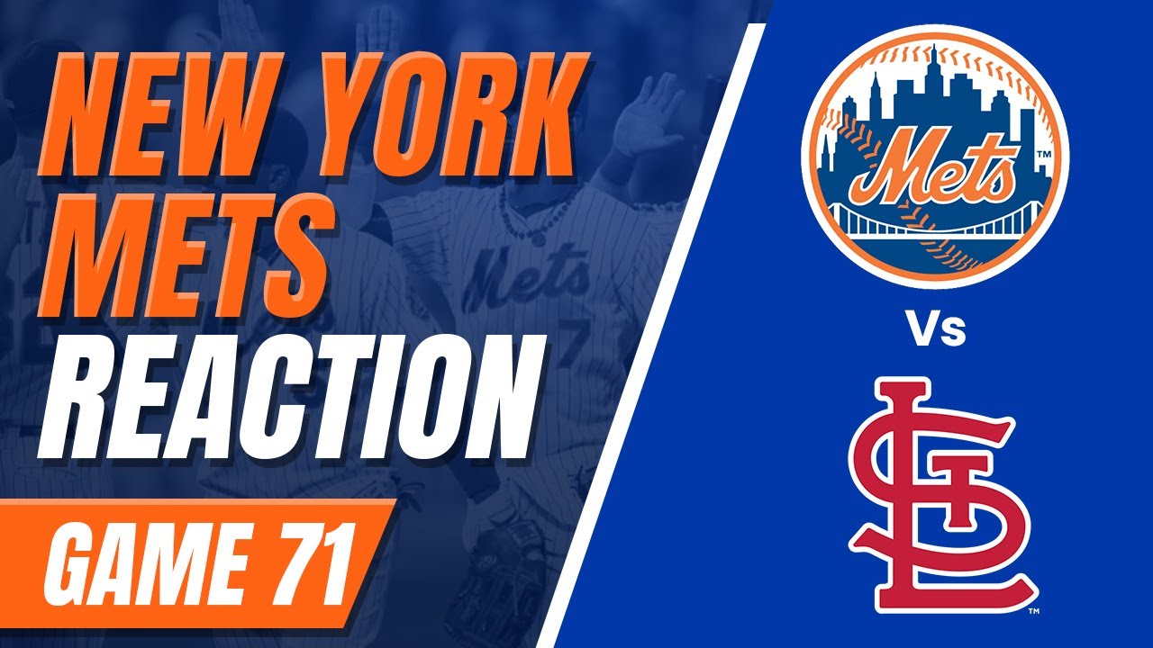 New York Mets Postgame Show, Game 71 Vs Cardinals! DOWN BAD! - YouTube