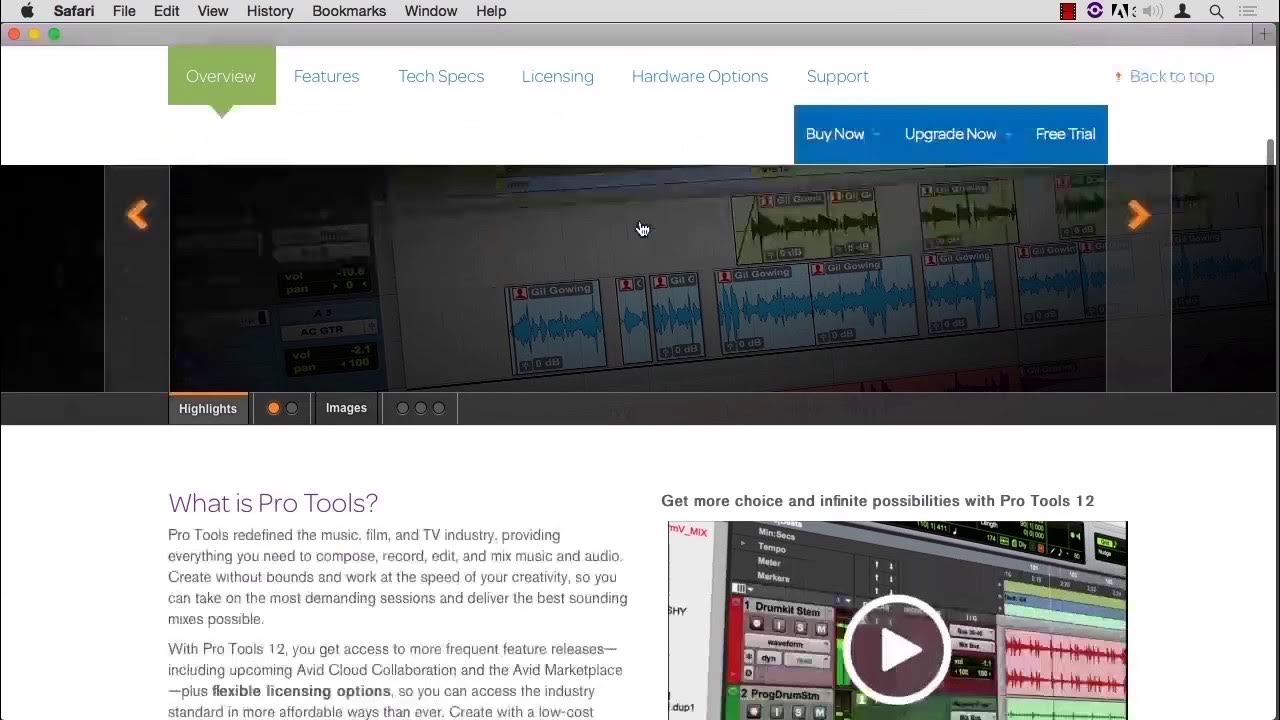 Learning ProTools 12 01 04 New In Pro Tools 12 - YouTube