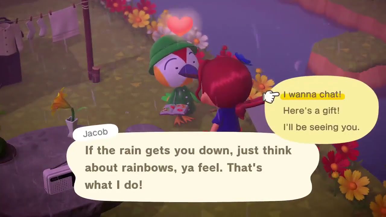 Animal Crossing: New Horizons - Jacob talking about crayons - YouTube