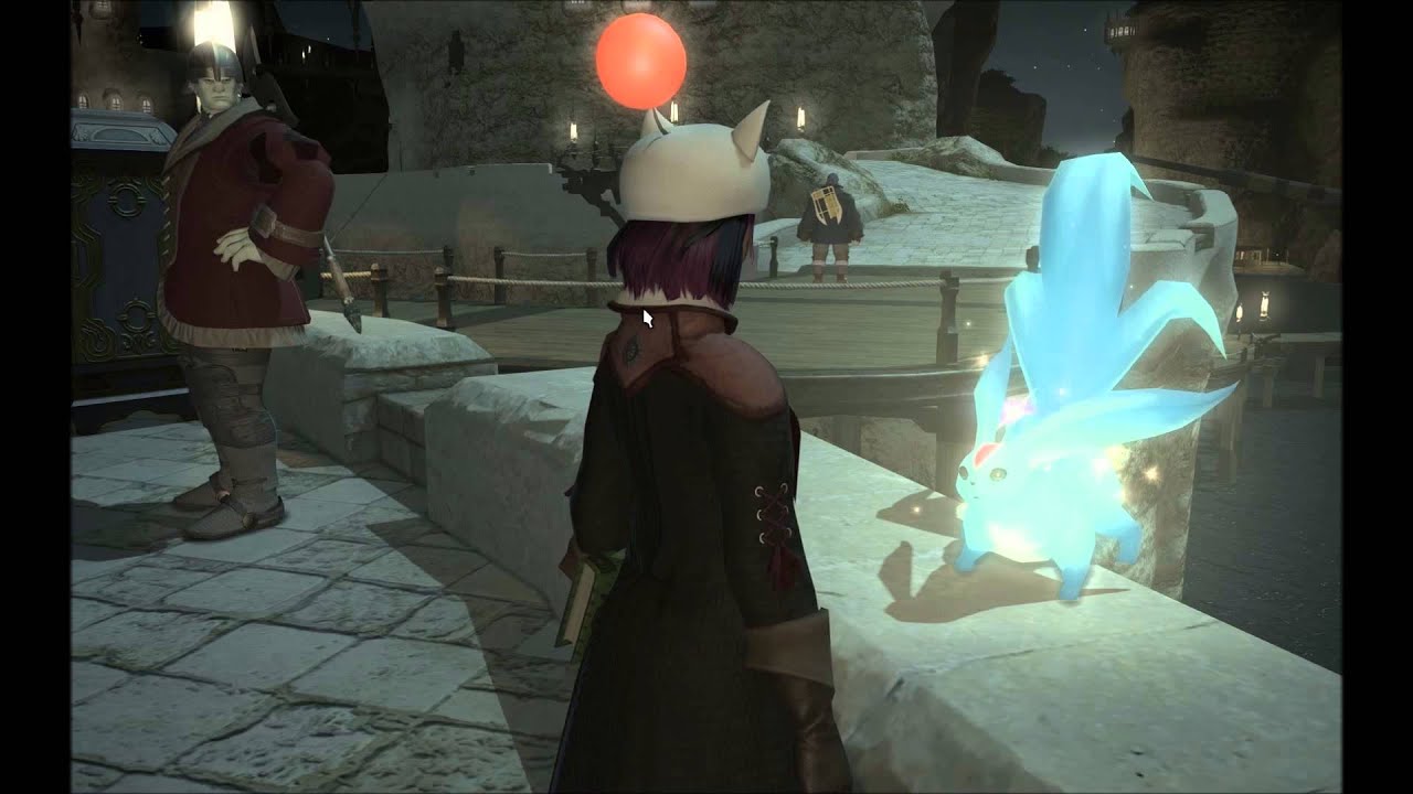 Cute FF14 Carbuncle - YouTube