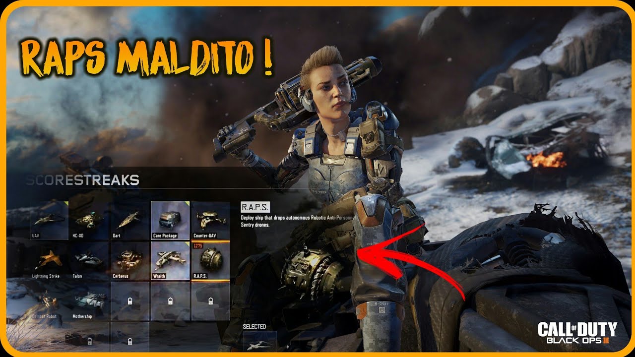Call Of Duty BO3 - MALDITO RAPS! - YouTube