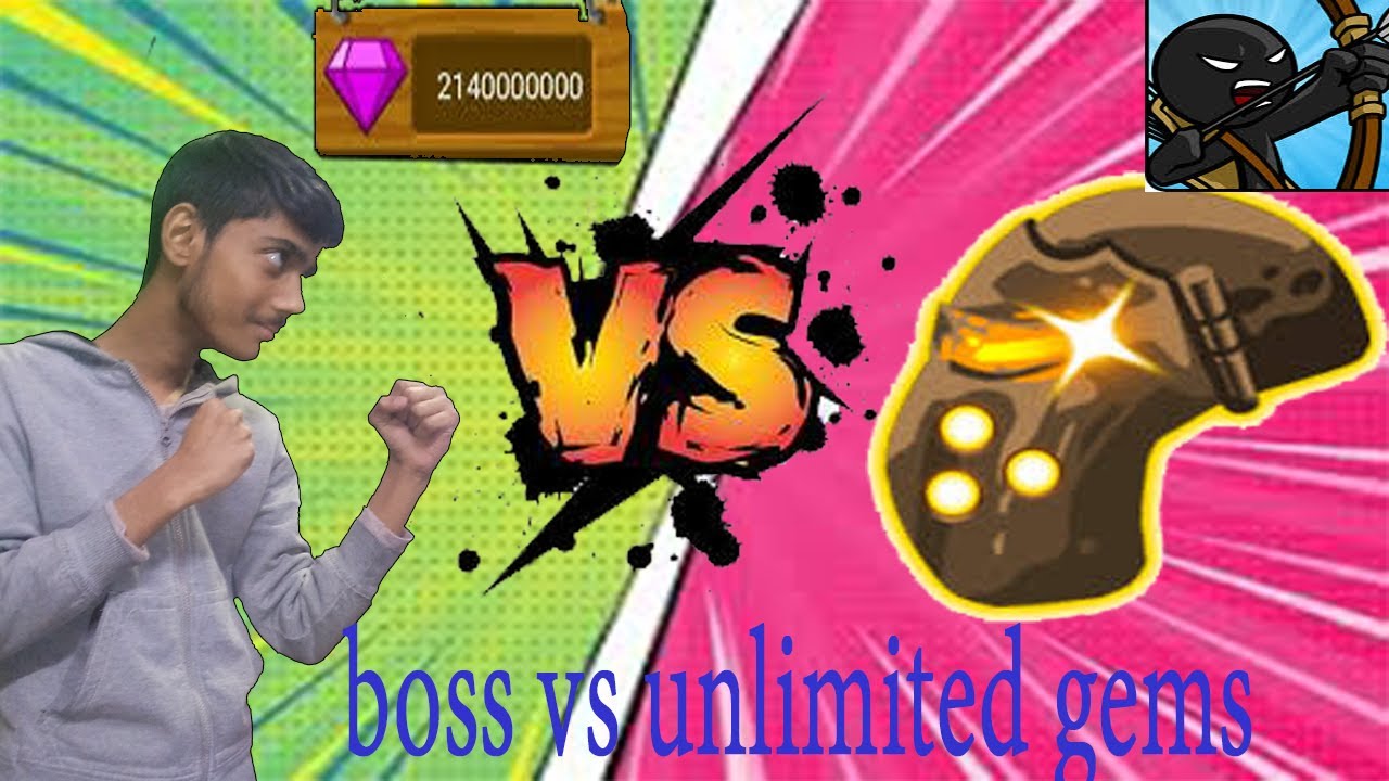 Infinity gems with boss fight - YouTube