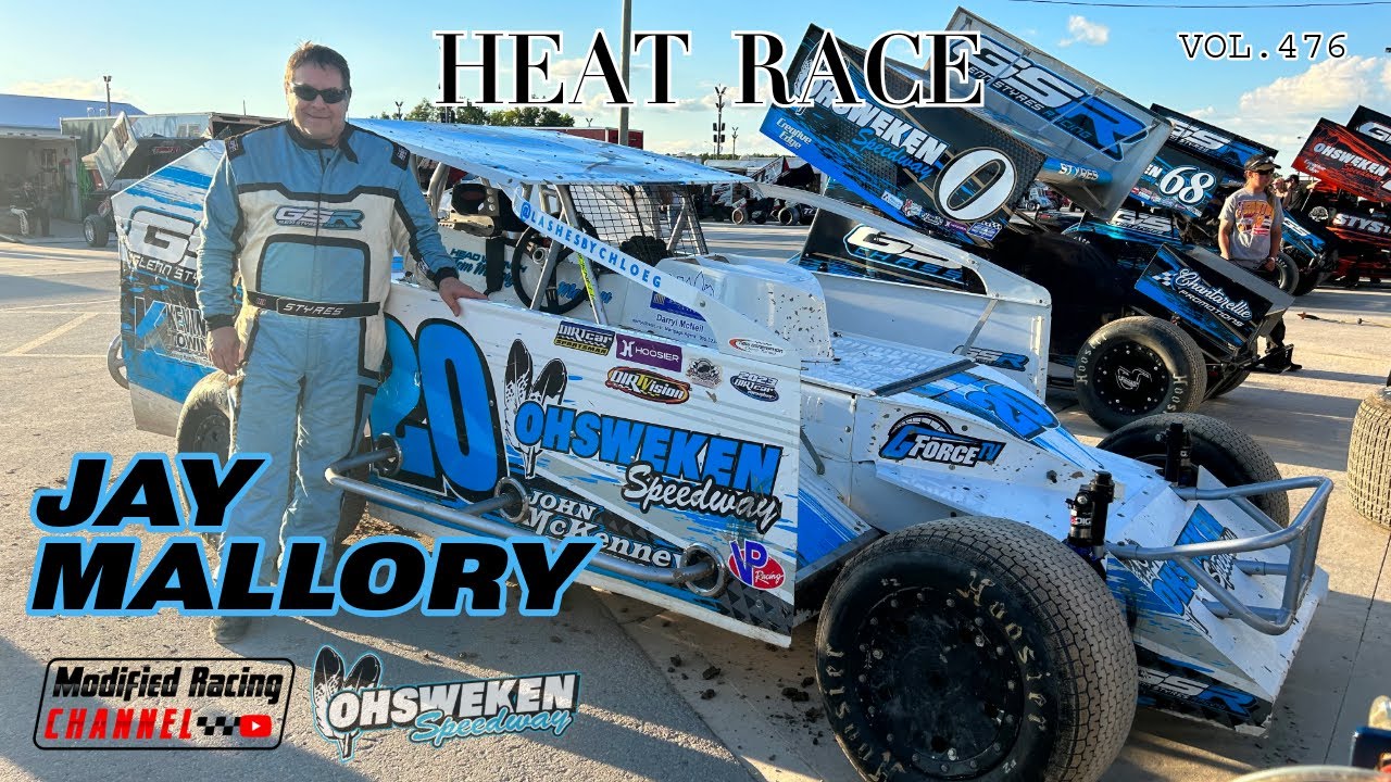 ROC Sportsman Heat Race! Onboard with Jay Mallory #20 # ...