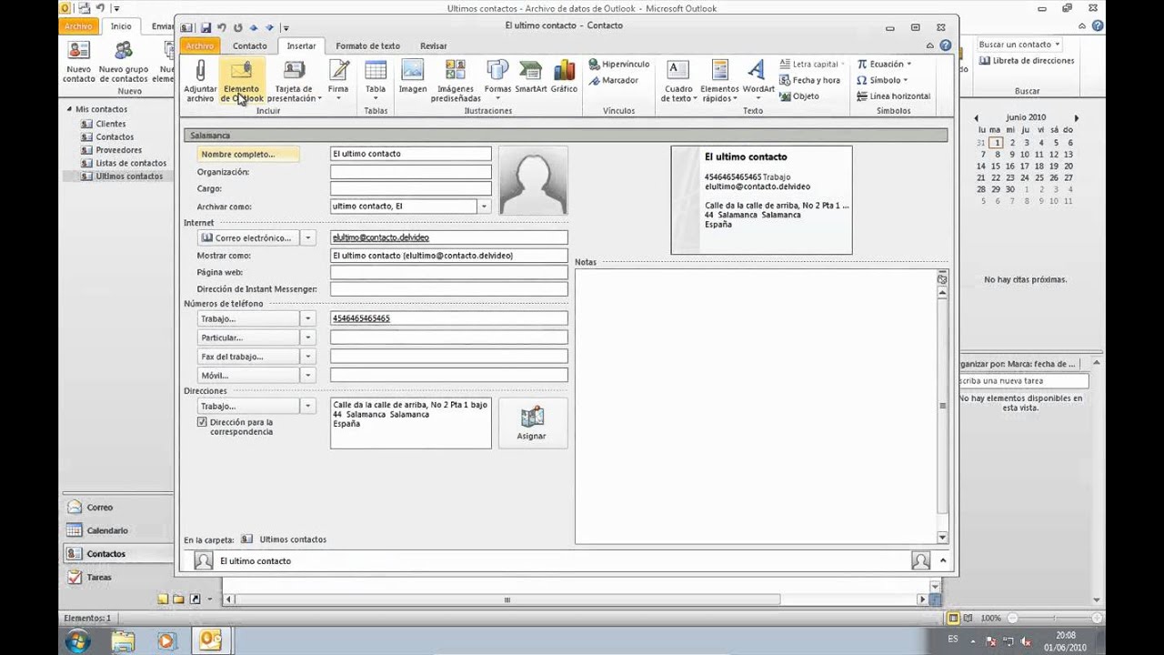 07. Repaso al módulo de Outlook 2010 - YouTube