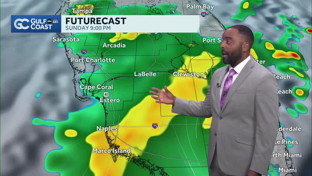 Forecast: Ending the weekend with evening storms, clearing overnight - YouTube