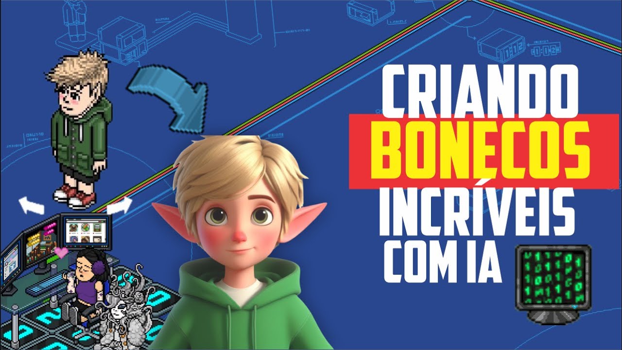DO MUNDO PARA A PIXAR: Como criar bonecos Incríveis com IA - YouTube
