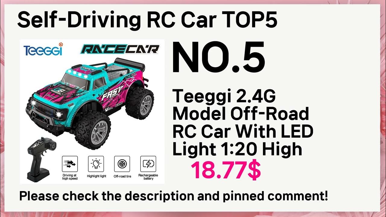 ⭐Self-Driving RC Car Top 5 You Need! 🛒 Smart Shopping Picks You’ll Regret Missing - YouTube