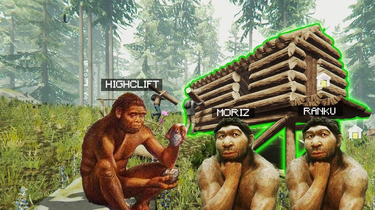 Akhirnya Trio Dongok Membangun Rumah Pertama Tapi kok...? - The Forest ...