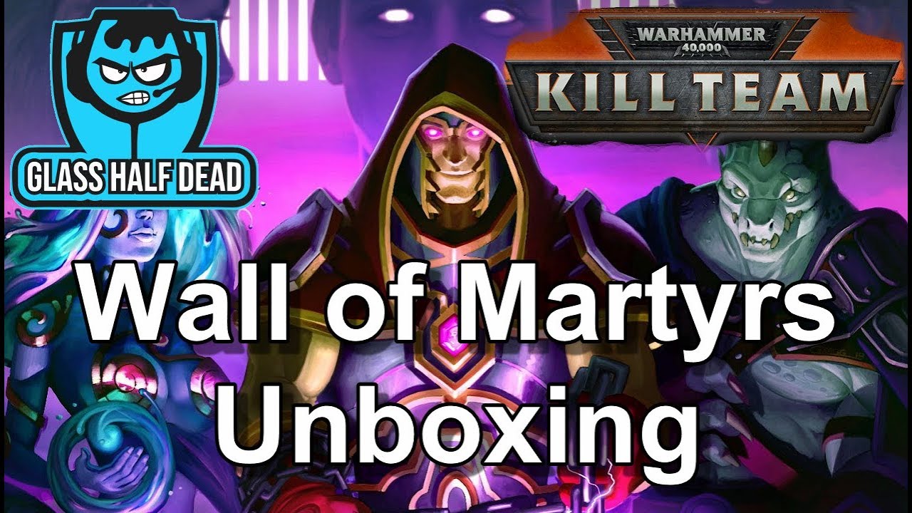 Kill Team Wall of Martyrs Zone Unboxing - YouTube